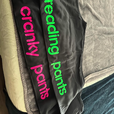 Grumpy Pants Sweats Big and Comfy outline - Etsy