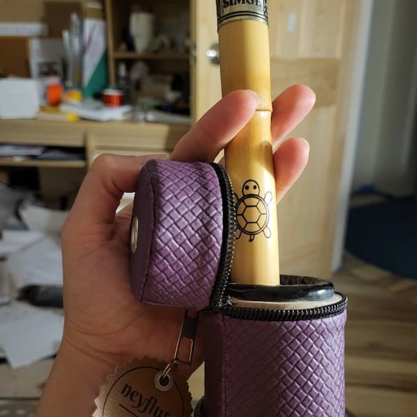 2 Professional Arabic Ney Flutes and 2 Quality Carrying Bags ...