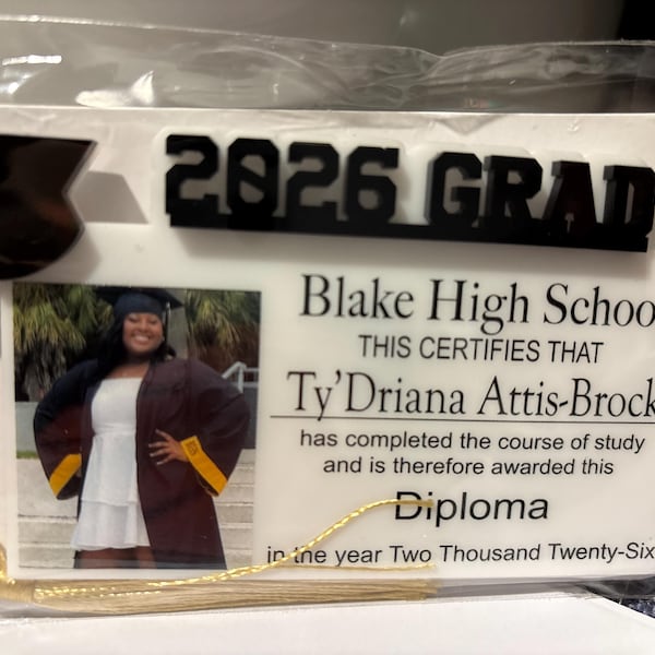 Graduate Mini Diplomas Favors, Graduation Keepsakes, Custom Grad Party ...