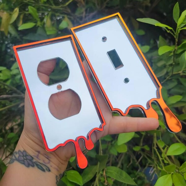 SVG File - Single Rocker Switch Plate Cover - Rectangular - Etsy