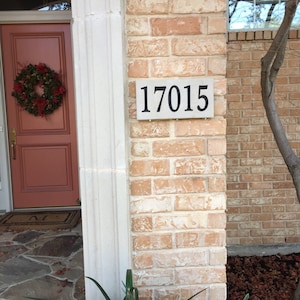 Address Stone, House Number, - Etsy