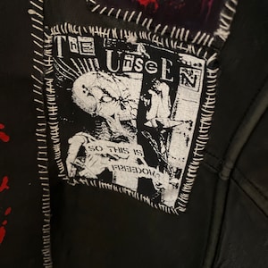 Discharge: Stage DIY Patch Punk Crust Black Flag off Leftover - Etsy