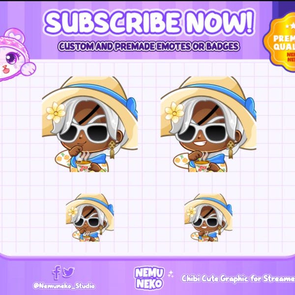 Custom Animated Facecam Overlay / Webcam Overlay in Cute Style or ...