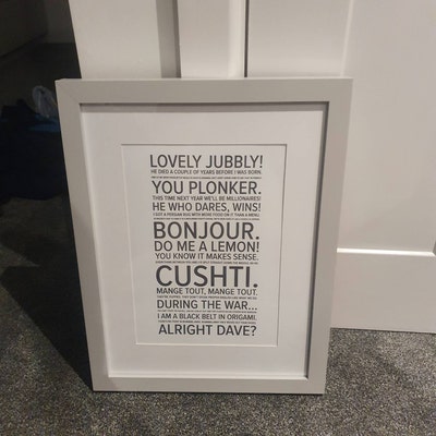 Love Actually Quotes A5 A4 A3 Poster or Print - Etsy