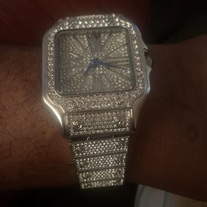 Hip Hop Iced Out Watch - Etsy