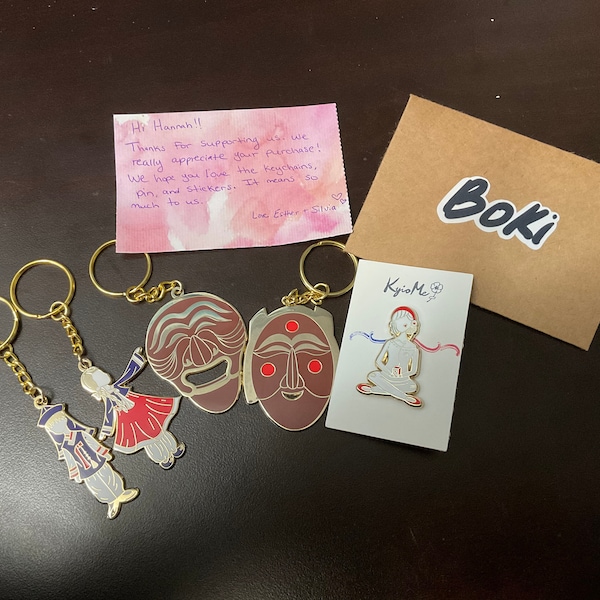 Traditional Korean Hanbok Keychains, Hard Enamel Keychains, Gold Plated ...