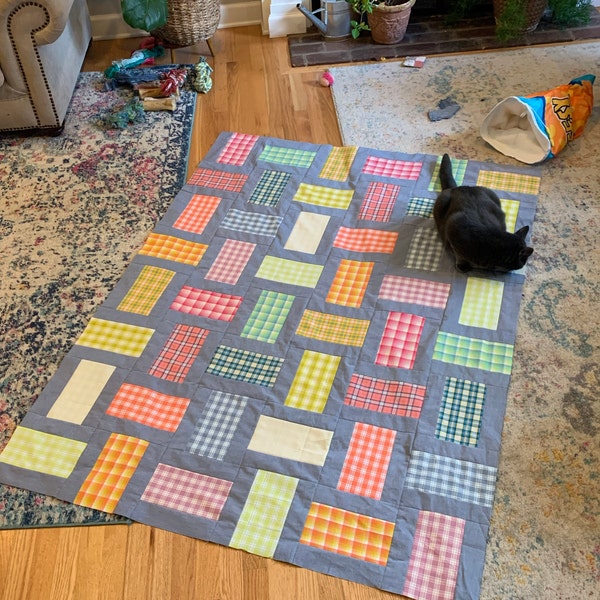 Digital PDF Pattern: Simply Done Quilt Pattern 5 Sizes-layer Cake Fat ...