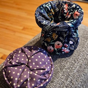 ORT Quilted Thread Catcher Sewing and Pattern Instructions/ Beginner ...