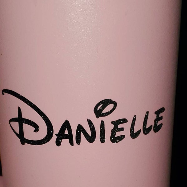 Disney Name Decal | Disney Name Sticker | Custom Disney Name ...