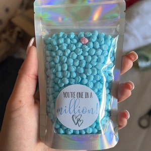 Personalised Pre Filled Mixed Pink Blue Millions Sweet Cones - Etsy UK