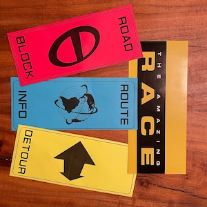 The Amazing Race Party Printable Invitation and Clue Cards, Editable ...