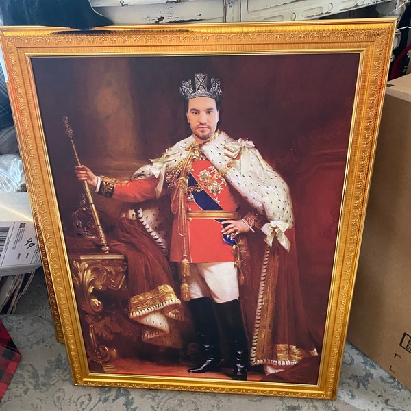 Custom Royal Portrait From Photo, Historical Family Portrait, Royal ...