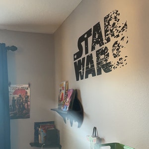 Star Wars Wall Decor Star Wars Wall Decal Star Wars Wall | Etsy