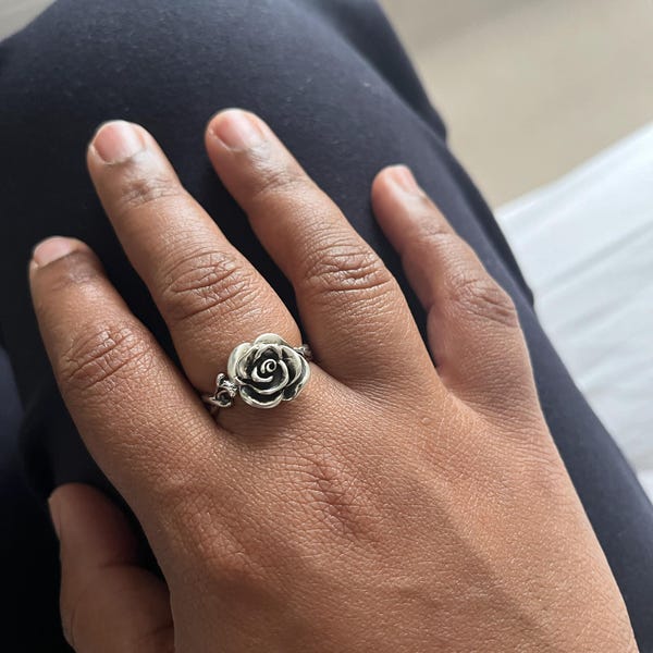 Deaths Head Luna Moth Bug Ring Adjustable Gothic Ring Insect Lover Gift ...