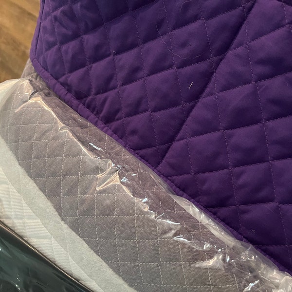 Double Layered, Quilted Padding, Washed Cotton Fabric in 18 Colours - Etsy