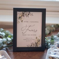 Boho Greenery Table Number Template,greenery Eucalyptus, Leaf Leaves ...