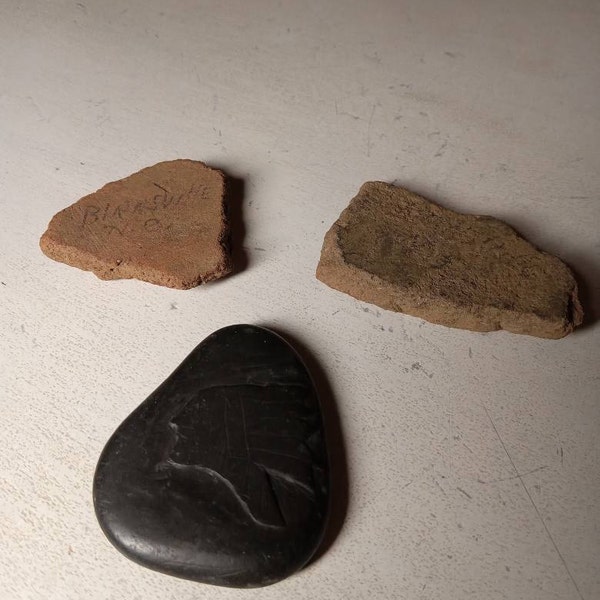 3 Nice Uniface Scrapers Found in Indiana / Artifact / Relic / Arrowhead ...