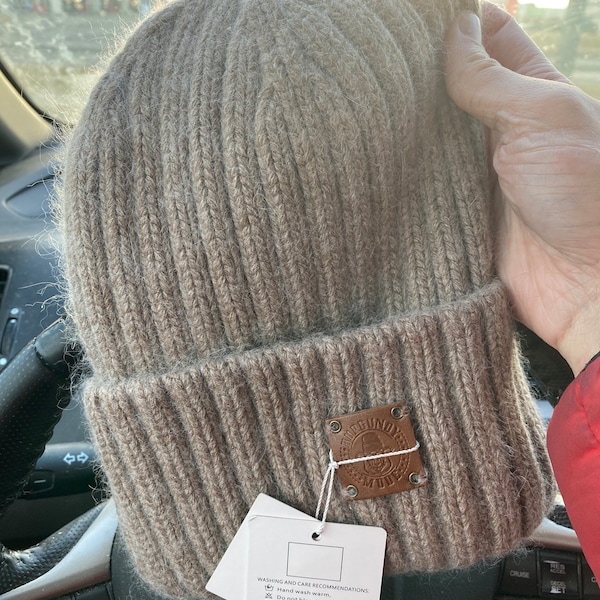 Natural Fox Fur Women's Hat: Windproof and Warm With Lining Perfect ...