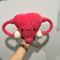 Anatomical Uterus Crochet Pattern PATTERN ONLY Instant DOWNLOAD ...