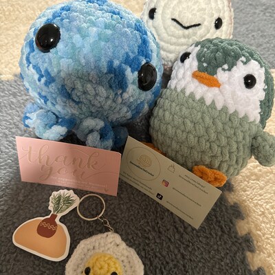 Mystery Plushie Box Crochet Handmade Plushies Surprise Box/bag - Etsy