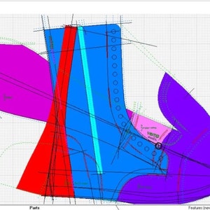 Digital Sneakers Pattern Shoe Making JPG Home Printer Women All Sizes ...