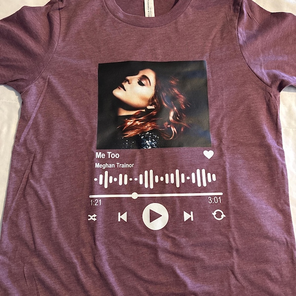 Custom Song Name Shirt and Photo Shirt, Custom Artist Name Tees ...