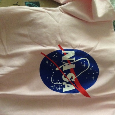 NASA Meatball Sweatshirt in Pink - Etsy