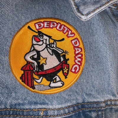 Cartoon Dog Law Enforcement Embroidered Patch - Etsy