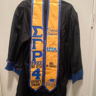 Alpha Phi Alpha Ice Stole - Etsy