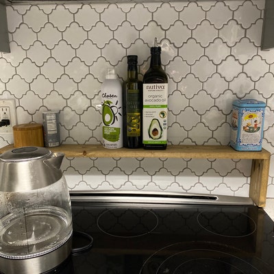 Over the Sink Shelf Over the Stove Spice Rack Farmhouse - Etsy