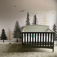 Tree Wall Decals | Forest Decals | Woodland Nursery Decor | Nursery ...