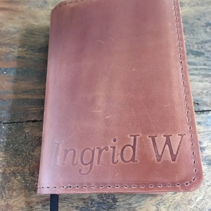 Leather Notebook Cover Vintage Leather Journal Cover A5 - Etsy