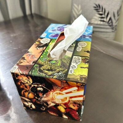 CUSTOM SPIDER-MAN Decoupage Comic Book Storage Box - Etsy