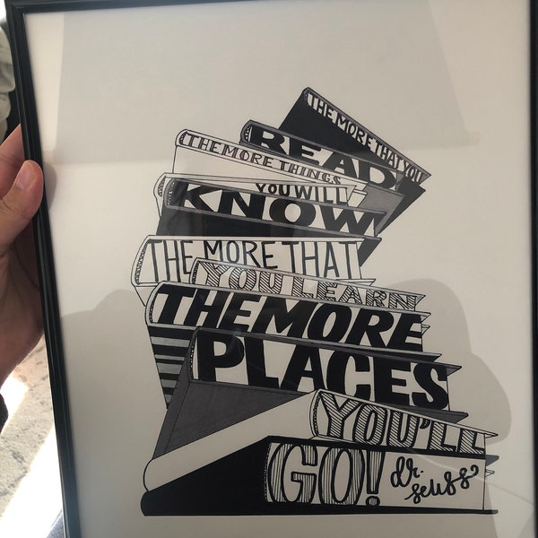 Unique Decor, Dog Art, Wall Art, Wall Decor, Quote, Hand Lettered, Pet ...