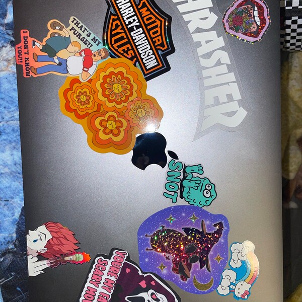 Mouth Sticker | Flower Mouth Sticker | Stickers for Hydroflask |flower ...