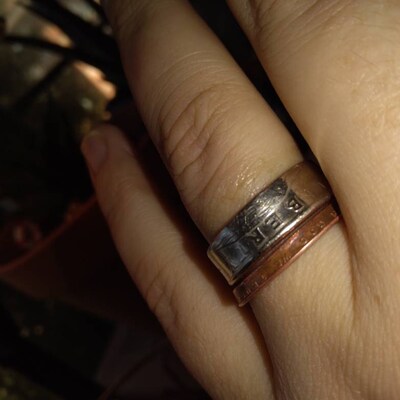 Penny Coin Ring - Etsy