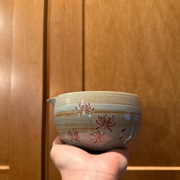 Hand Painted Cute Capybara Matcha Gift Set Matcha Bowl With Bamboo ...