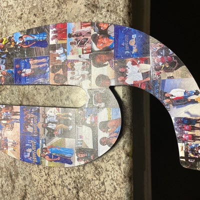 Photo Collage Letter M Photo Collage Frame Photo Collage - Etsy
