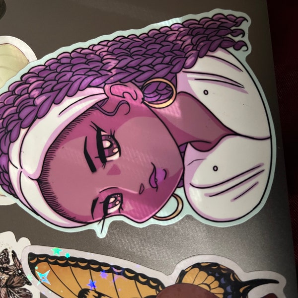 Wizard Magic Holographic Vinyl Sticker MTG Collab - Etsy