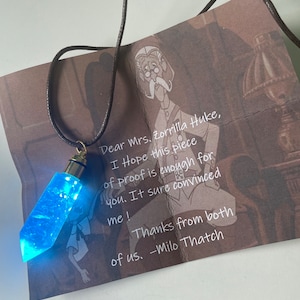 Disney's Atlantis the Lost Empire Kida Crystal Handcrafted Glowing ...