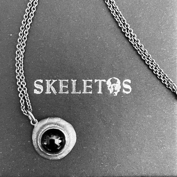 Raven Eye Necklace - Sterling Silver - Etsy