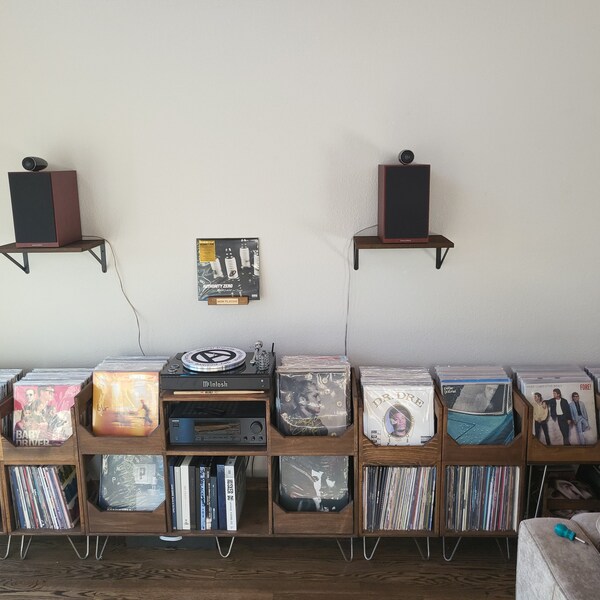 The Deluxe Tallboy Vinyl Record Storage: Flip Bins That Display Your ...