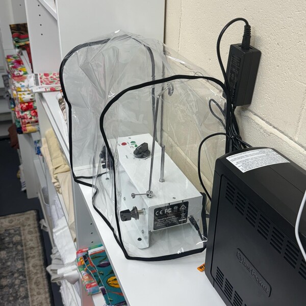 Dust Cover for 120 Spool Wall Thread Rack Wxdxh = 17" X 3" X 28" Clear ...