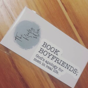 Book Boyfriends Waterproof Sticker - Etsy