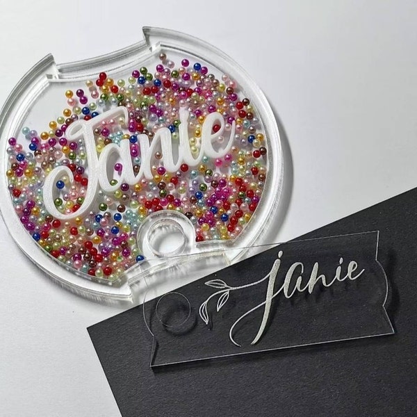 Cable Name Tag | 3D Print Custom Name Clip /personalized Charger Name ...