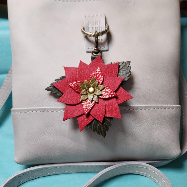 Tassel Keychain Purse Charm for Handbag Leather Bag Charm Handbag ...