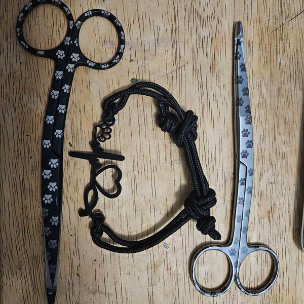 Vet Tech Veterinary Technician Nurse Paw Paper Coated Bandage Scissors by Vettechstuff - Etsy