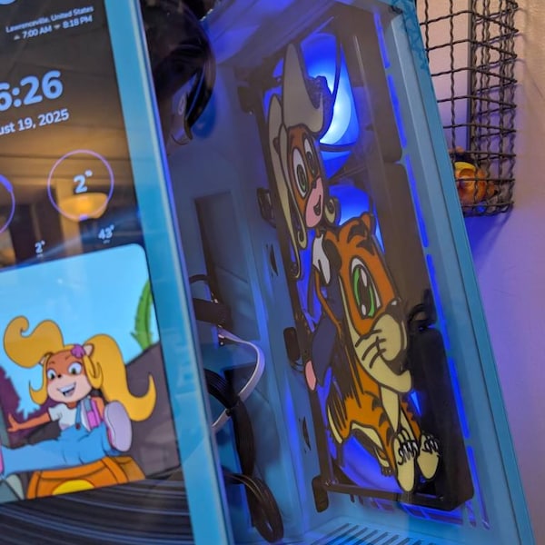 Customizable GPU Stand: Unique PC Gaming Build, Anime Designs - Etsy