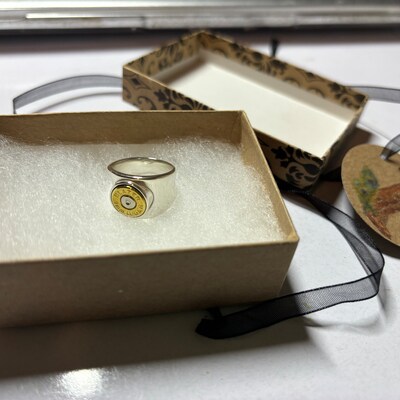 Swirl Heart Bullet Ring, Sterling Silver, Custom Made - Etsy