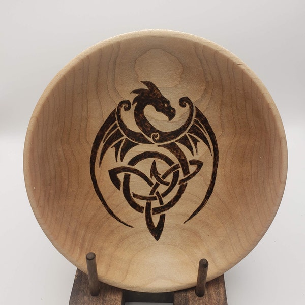 Dragon Celtic Knot Embroidery Design: Viking Tribal Art (digital ...